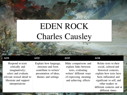 AQA Love and Relationships: Eden Rock | Teaching Resources