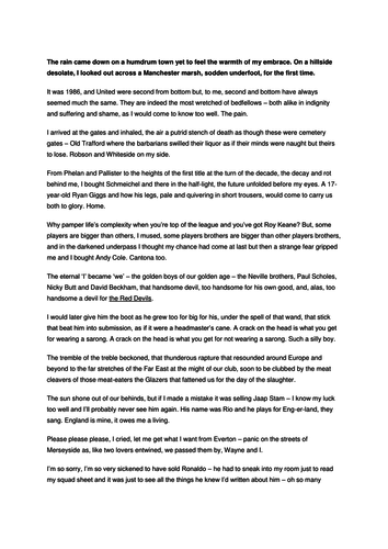 Non-fiction lesson on analysing and writing autobiographies. | Teaching ...