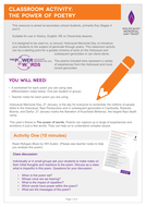 Holocaust Memorial Day Poetry Lesson KS4 & 5 | Teaching Resources