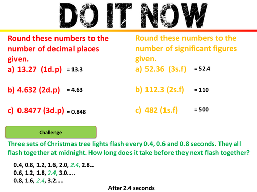 Square, Cubes and roots - Edexcel KS3 | Teaching Resources
