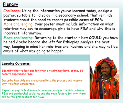 FGM PSHE | Teaching Resources