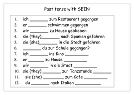 Past and present tense worksheets | Teaching Resources