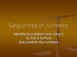 Sequences | Teaching Resources
