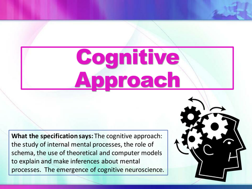 The COGNITIVE Approach AQA Psychology Full Lessons | Teaching Resources