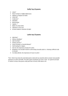 Duffy (Meantime) and Larkin (WW): revision pack, Eduqas A-level ...