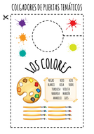 CRAFTY DOOR HANGERS SPANISH VOCABULARY BASED (PRIMARY) | Teaching Resources