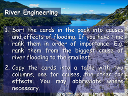 Hard and soft engineering strategies (Rivers) | Teaching Resources