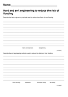 Hard and soft engineering strategies (Rivers) | Teaching Resources