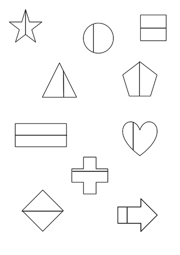 Fractions of 2D shapes | Teaching Resources