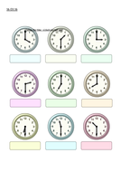 Telling the Time - O'clock / Half past - Year 1 | Teaching Resources