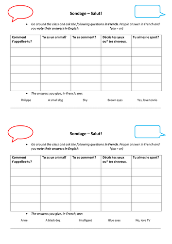 Expo 2 Vert - Year 8 French - Module 1 'Salut' Famille et Domicile. 5 ...