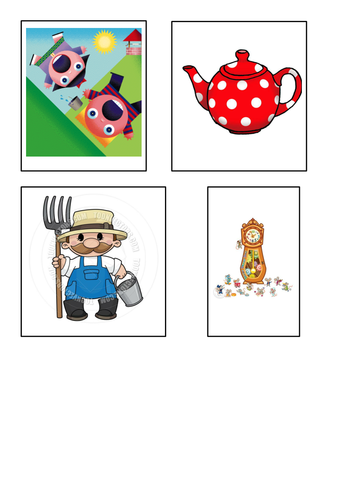 Nursery Rhyme Cards | Teaching Resources