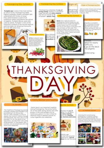 All you need to know about thanksgiving | Teaching Resources