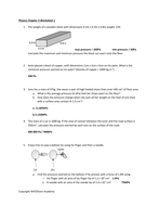 Density, Solid and Liquid Pressure Worksheets and Answers | Teaching Resources