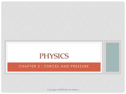 Complete Pressure and Forces Presentation Slides | Teaching Resources