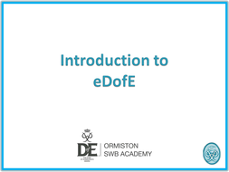 Introduction to eDofE (for students) | Teaching Resources