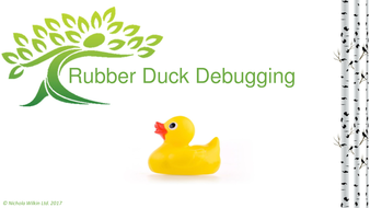 Rubber Duck Debugging | Teaching Resources