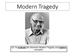 AQA A-Level 'Aspects of Tragedy' introduction lessons | Teaching Resources