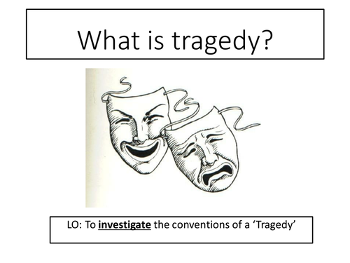 AQA A-Level 'Aspects of Tragedy' introduction lessons | Teaching Resources