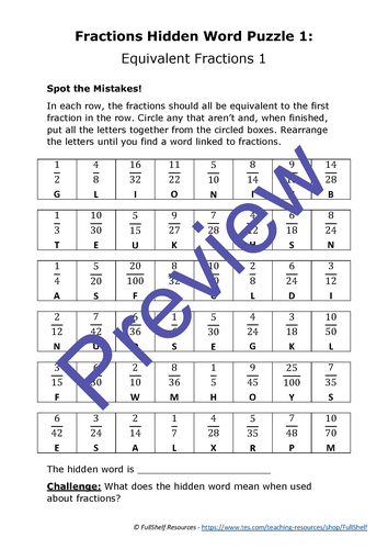 Fractions Worksheets KS2 | Teaching Resources