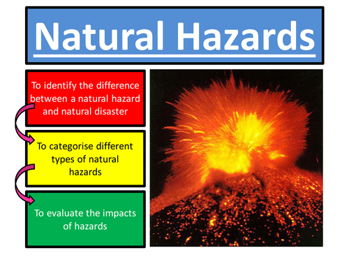 Natural Hazards | Teaching Resources
