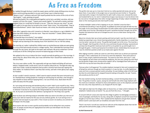 Key Stage 3 Creative Writing | Teaching Resources