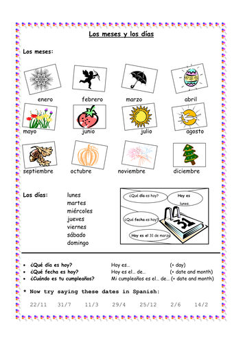 Spanish numbers, ages and birthdays lesson | Teaching Resources