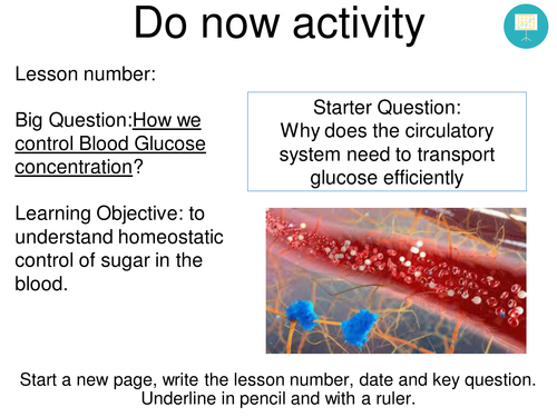 Blood Glucose and Diabetes New GCSE AQA (2 lessons) | Teaching Resources