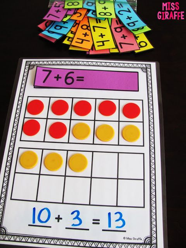 addition to 20 ten frame activity | Teaching Resources