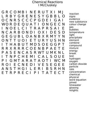 Science word searches | Teaching Resources