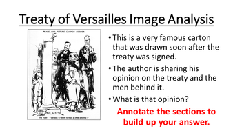 Treaty of Versailles - Source Analysis Exercises - World War One by ...