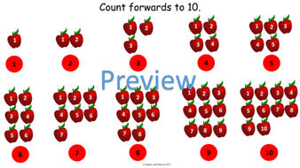 Counting to 10: PowerPoint Lesson and Worksheets | Teaching Resources