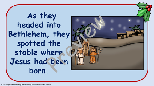 KS2 Christmas RE Lesson - The shepherds visit Jesus | Teaching Resources