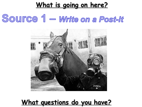 Gas Attack in World War One - WWI Poem as Source - Dulce Et Decorum Est ...