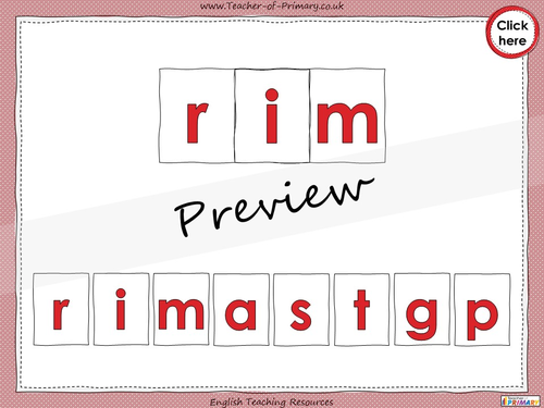 ck, e, u, r - Letters and Sounds - Phonics Phase 2, Set 4 | Teaching ...