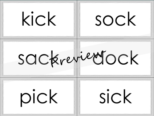 ck, e, u, r - Letters and Sounds - Phonics Phase 2, Set 4 | Teaching ...