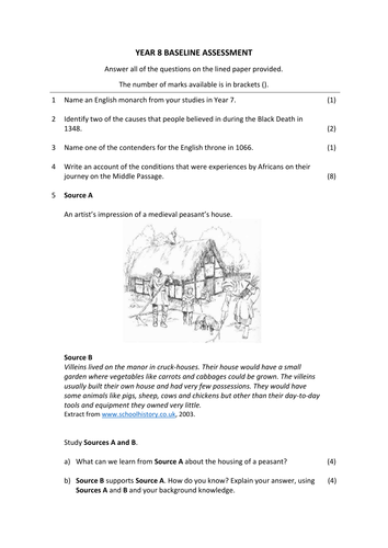 Year 8 introduction | Teaching Resources