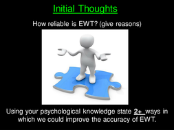 Cognitive Interview Psychology | Teaching Resources