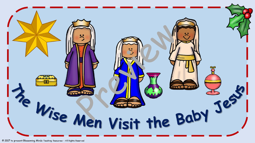 Epiphany KS1 RE lesson / The Wise Men Visit Jesus | Teaching Resources