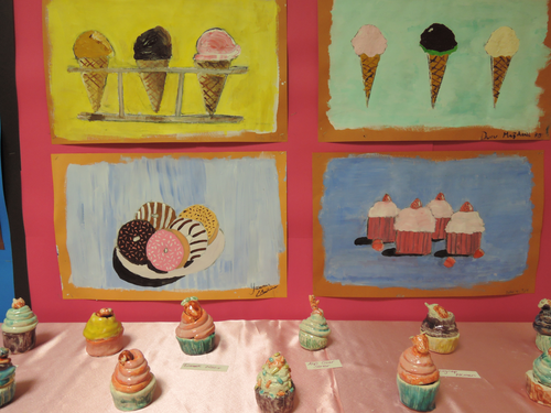 FOOD ART, Wayne Thiebaud style | Teaching Resources