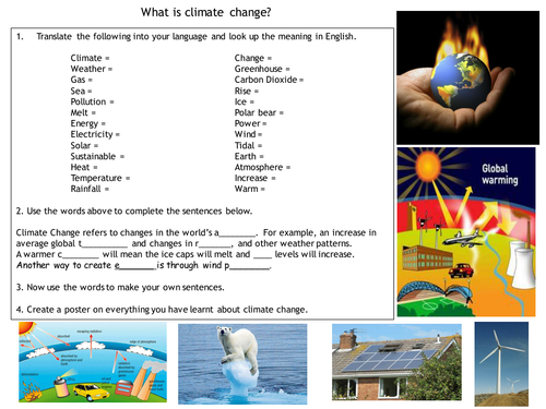 Lesson 1: What is Climate Change? | Teaching Resources