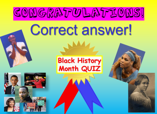 Black History Quiz | Teaching Resources