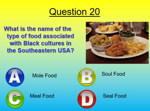 Black History Quiz | Teaching Resources