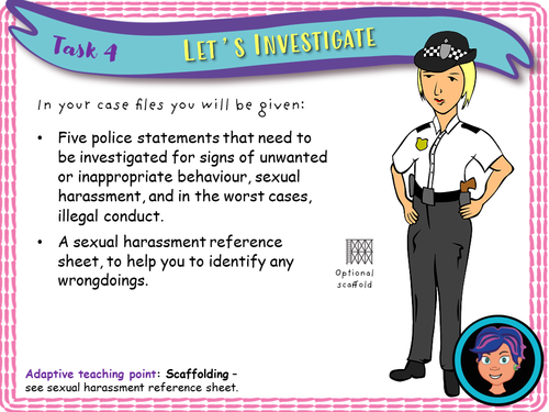 Sexual Harassment Introduction PSHE | Teaching Resources