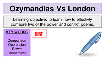 Ozymandias Power and conflict AQA GCSE by Yolandajade | Teaching Resources