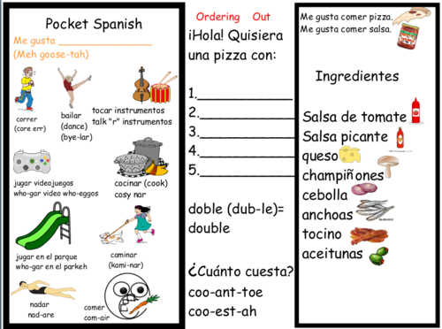 Pocket Spanish | Teaching Resources