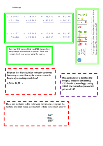 Add Whole Numbers With More Than 4 Digits Including Using Formal