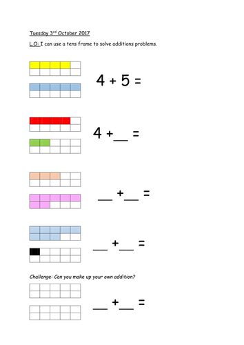 WRMH Addition to 10 Year 1 Block 2 | Teaching Resources