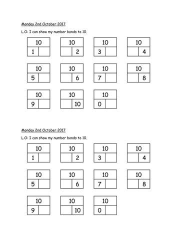 WRMH Addition to 10 Year 1 Block 2 | Teaching Resources