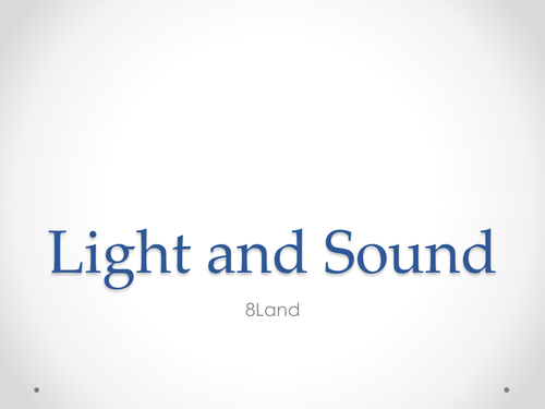 Science KS3 Light Unit Resources | Teaching Resources